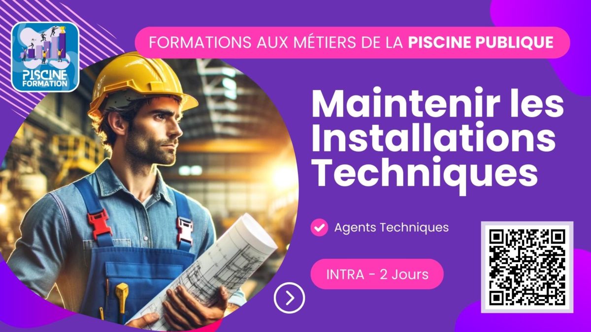 Formation Maintenance des installations techniques | Piscine Formation